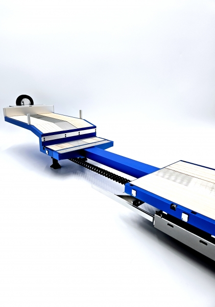 FM Trailer 1:14 Metall Edelstahl